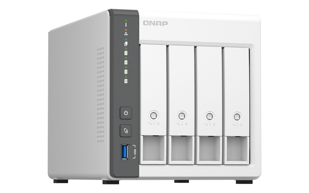 QNAP TS-433-4G NAS server 4 ležišta 4GB RAM 2.5GbE