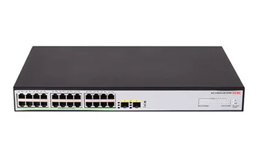 H3C S1600V2-26S-HPWR-GL L2 PoE+ svič 24 porta 2x SFP+ 370W
