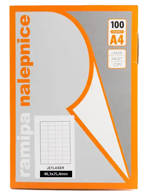 Ricovane nalepnice 48,3 x 25,4 mm 1/100