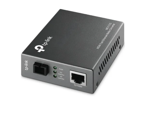 TP-Link MC111CS media konverter 10/100 Mbps single-mode SC 20 km