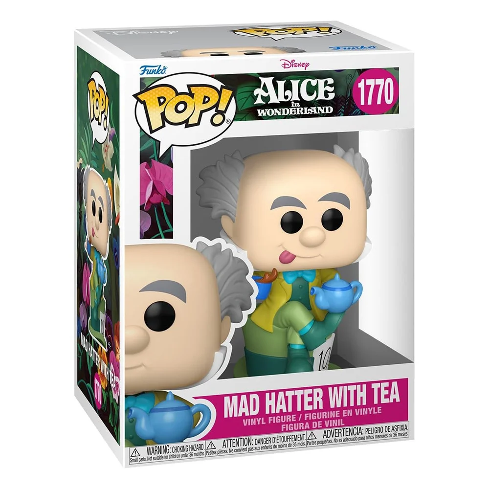 Funko POP! Disney Alice in Wonderland Mad Hatter with Tea figurica