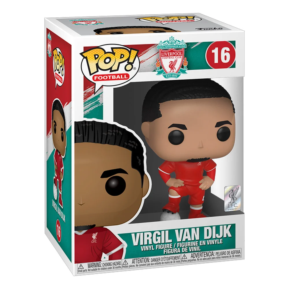 Funko Pop! Football Liverpool Virgil Van Dijk figura