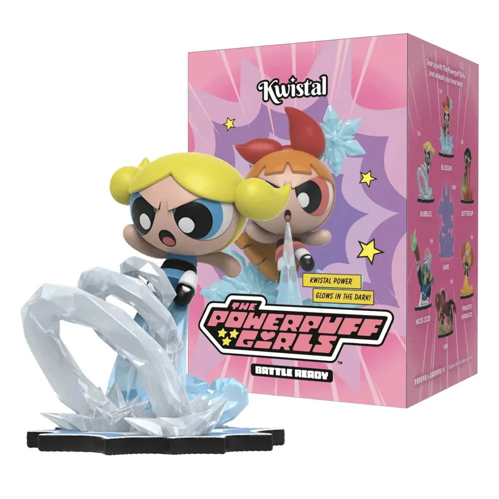 Kwistal The Powerpuff Girls Battle Ready Series blind box figura