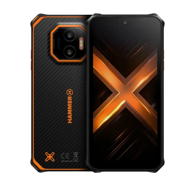 Hammer Energy X2 5G robusni Android telefon 8/256GB crni