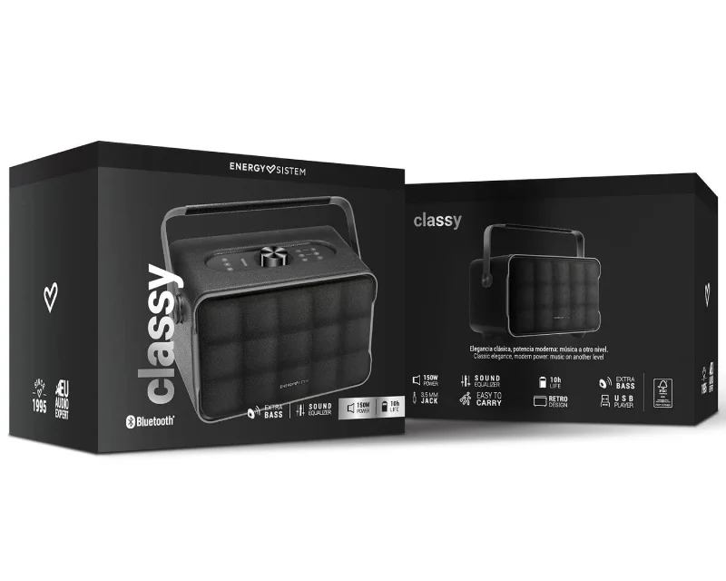 Energy Sistem Classy Bluetooth zvučnik 2.1 crni
