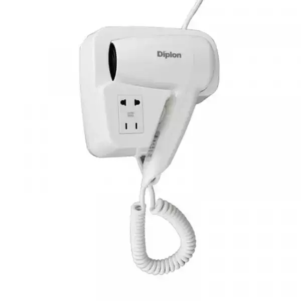 Diplon BO2704 fen za kosu 1400W sa zidnim nosačem beli