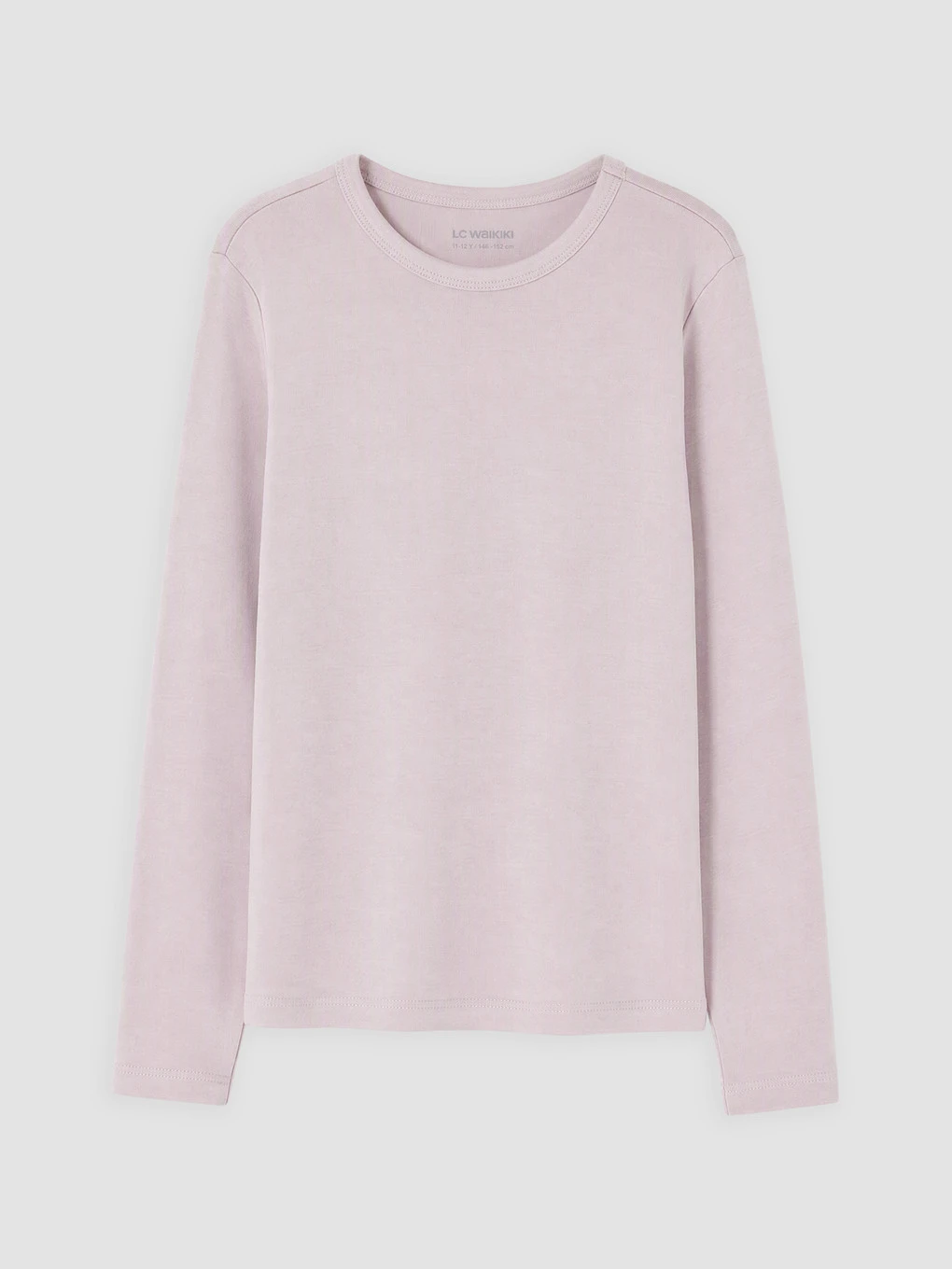 LCW Kids 2 Pack Majica Za Devojčice Sa Okruglim Izrezom