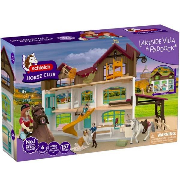 Schleich – Horse Club Vila pored jezera i ograđeni pašnjak 42785