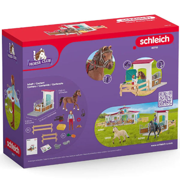 Schleich Horse Club - Štala sa Hanom i Kajen 42710