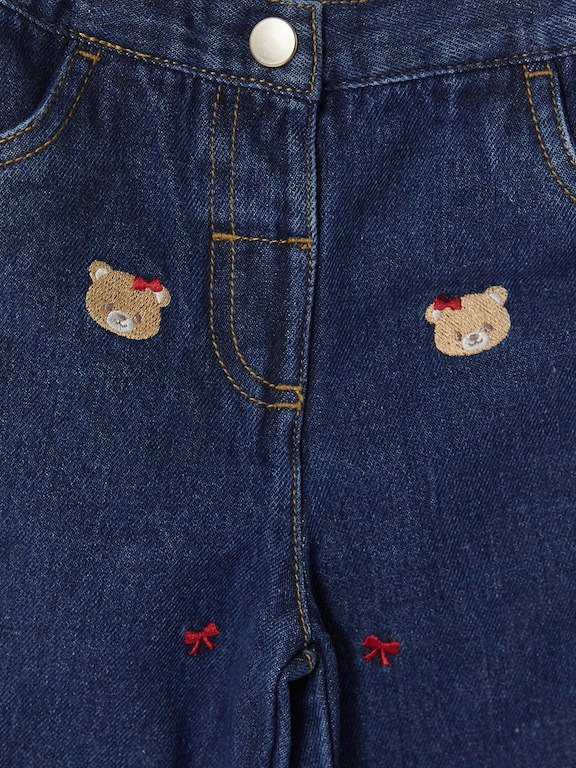 LCW baby Indigo Farmerke Beba Devojčica