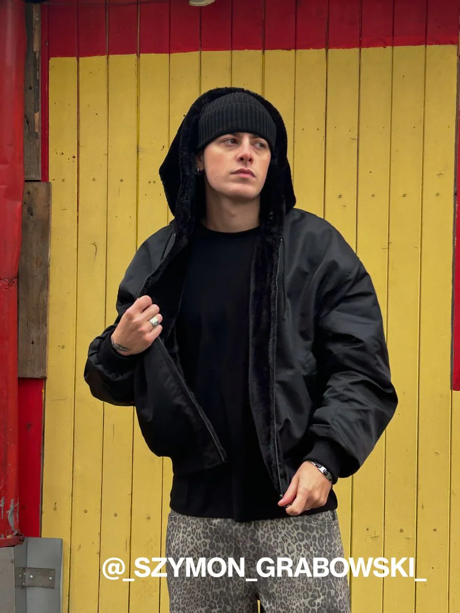 Bomber jakna sa kapuljačom