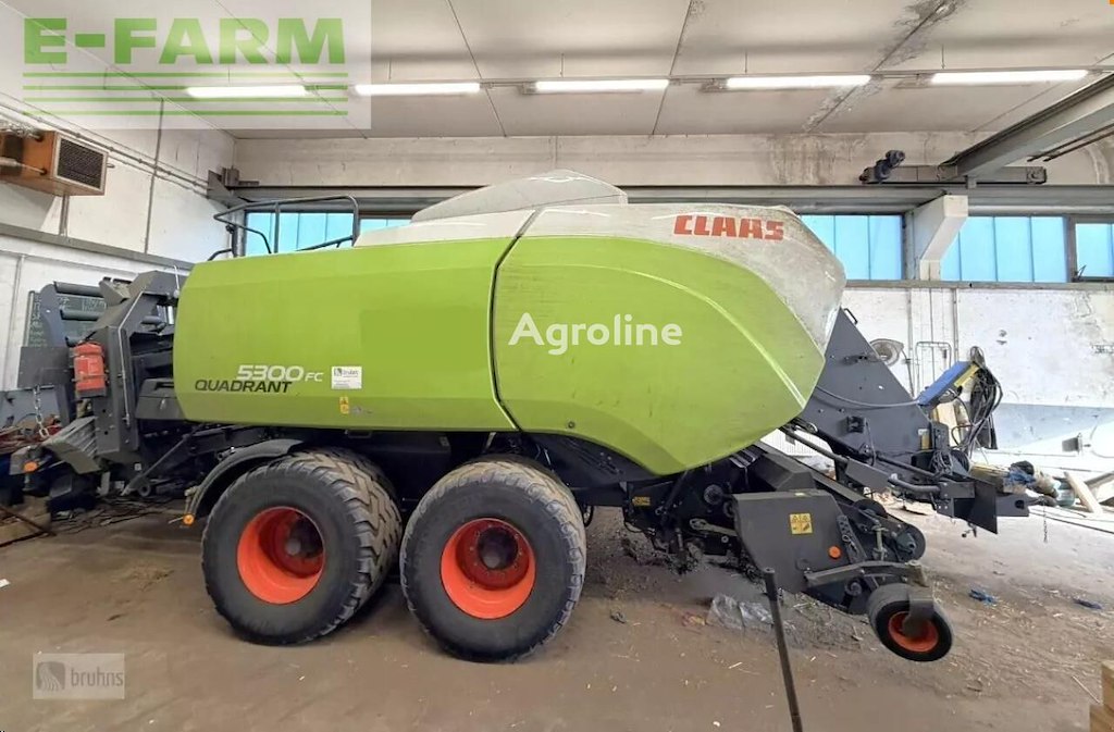 Claas quadrant 5300 fc tandem - fine cut balirka za četvrtaste bale
