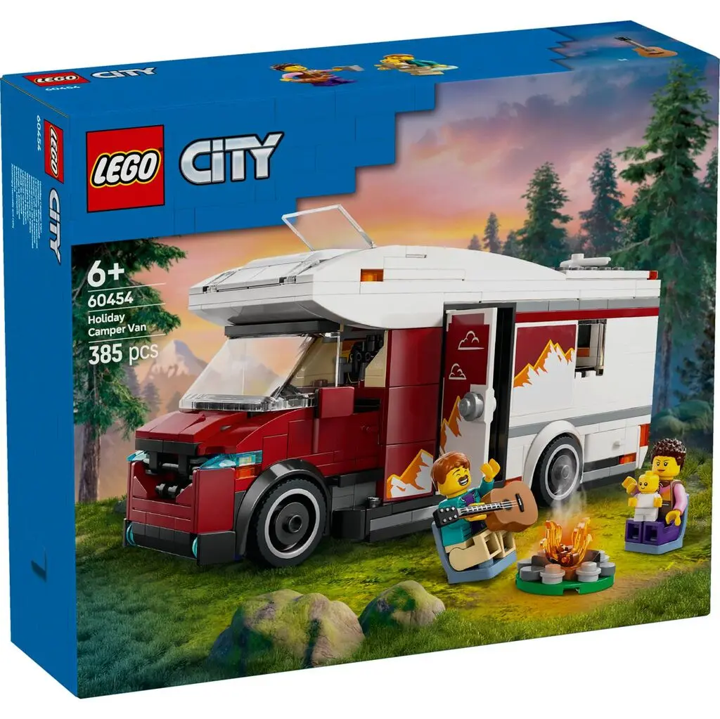 LEGO City Kamper za pustolovine i odmor 60454, Uzrast 6+