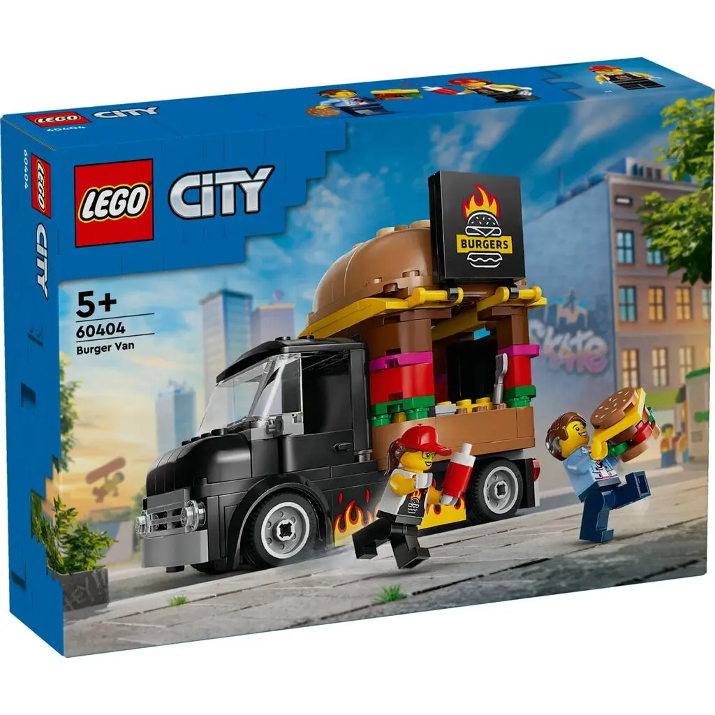 LEGO City Kamion sa hamburgerima 60404, Uzrast 5+