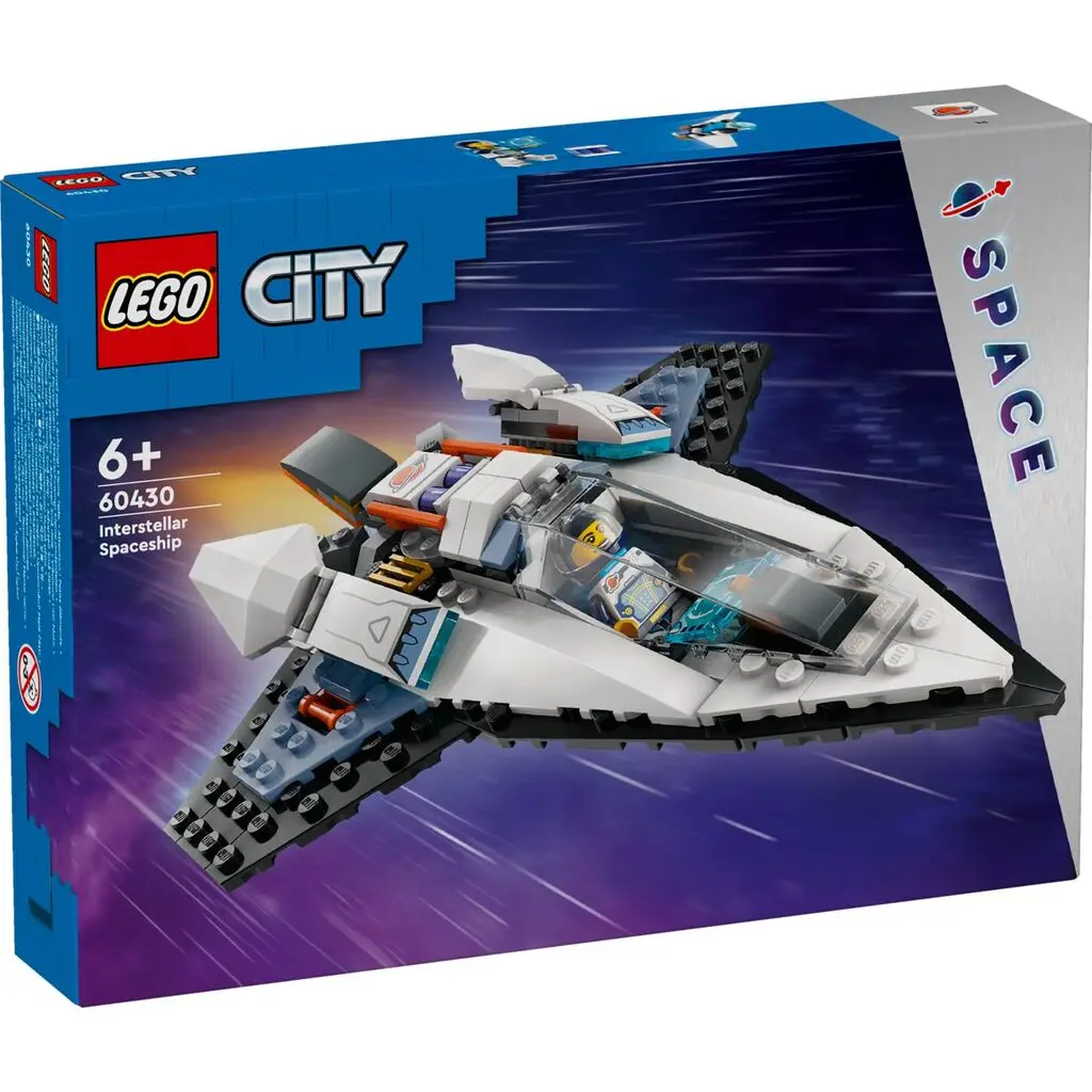 LEGO City Međuzvezdani svemirski brod 60430, Uzrast 6+
