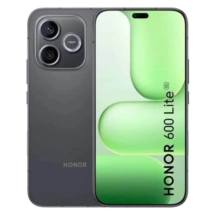 Honor Mobilni telefon 600 Lite 5109CJCV, 6.6", AMOLED, 120 Hz, 8GB, 128GB, 5G, Crni