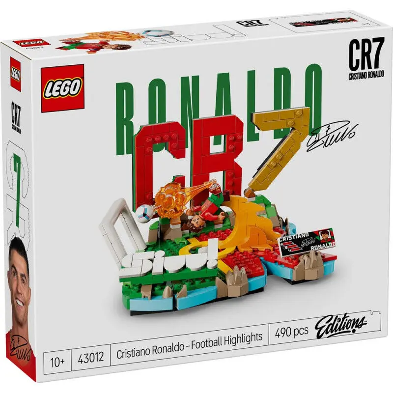 LEGO Editions Sport Cristiano Ronaldo - Soccer Highlights 43012, Uzrast 10+