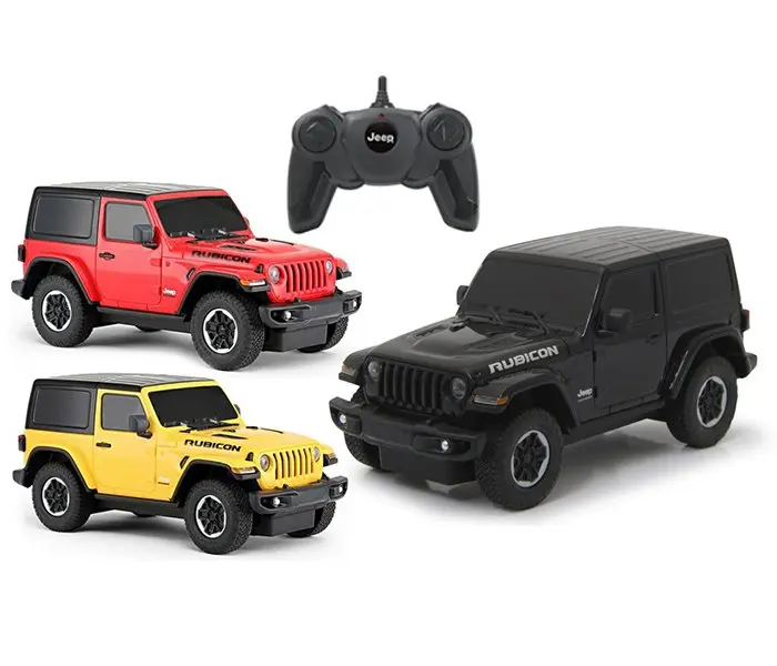 RASTAR Automobil džip JEEP WRANGLER RC 1:24 crveni