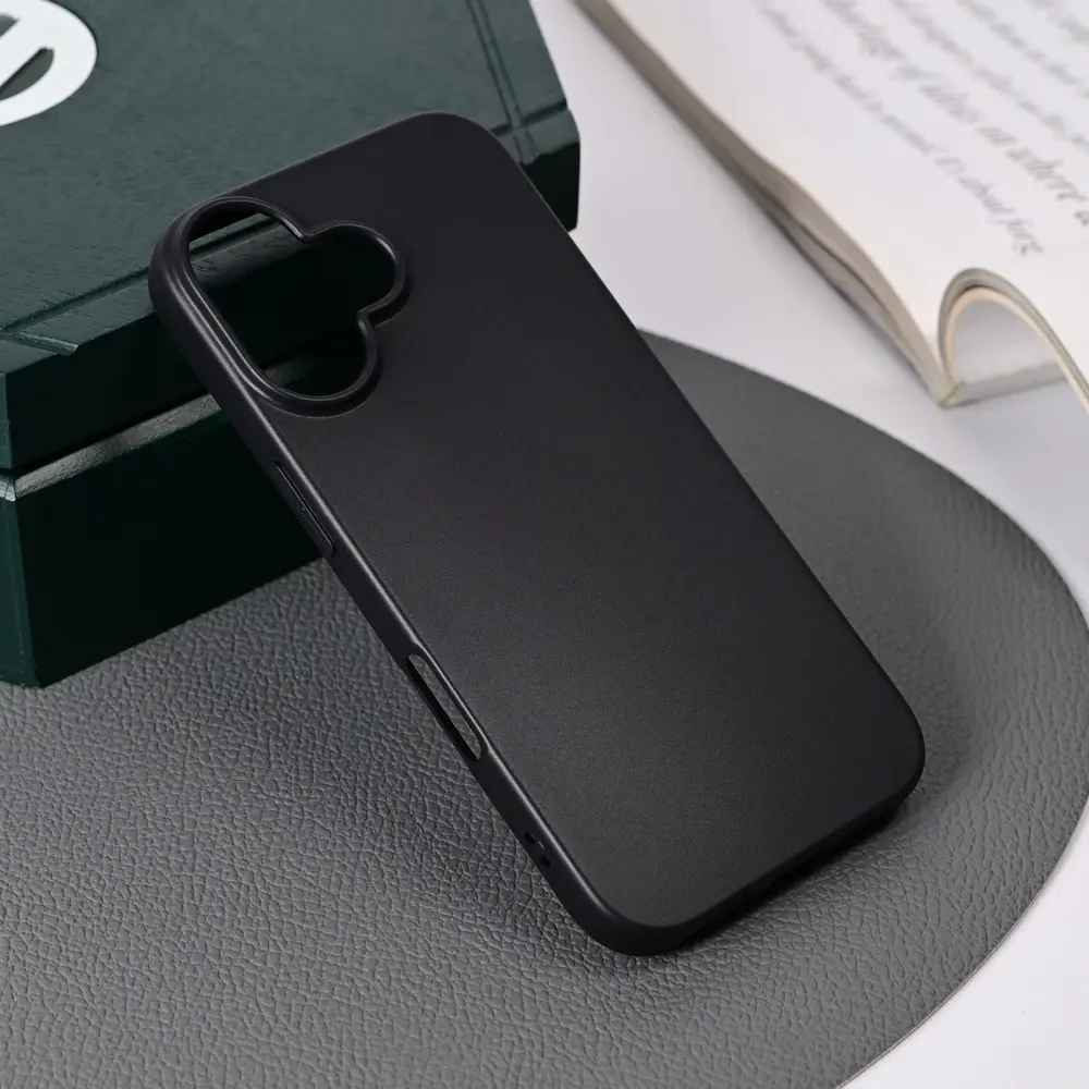 Maska za mobilni telefon iPhone 16 MAT SKIN, Crna