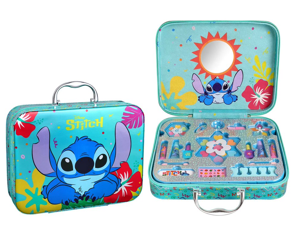 Stitch set šminka u koferu - 20 elemenata