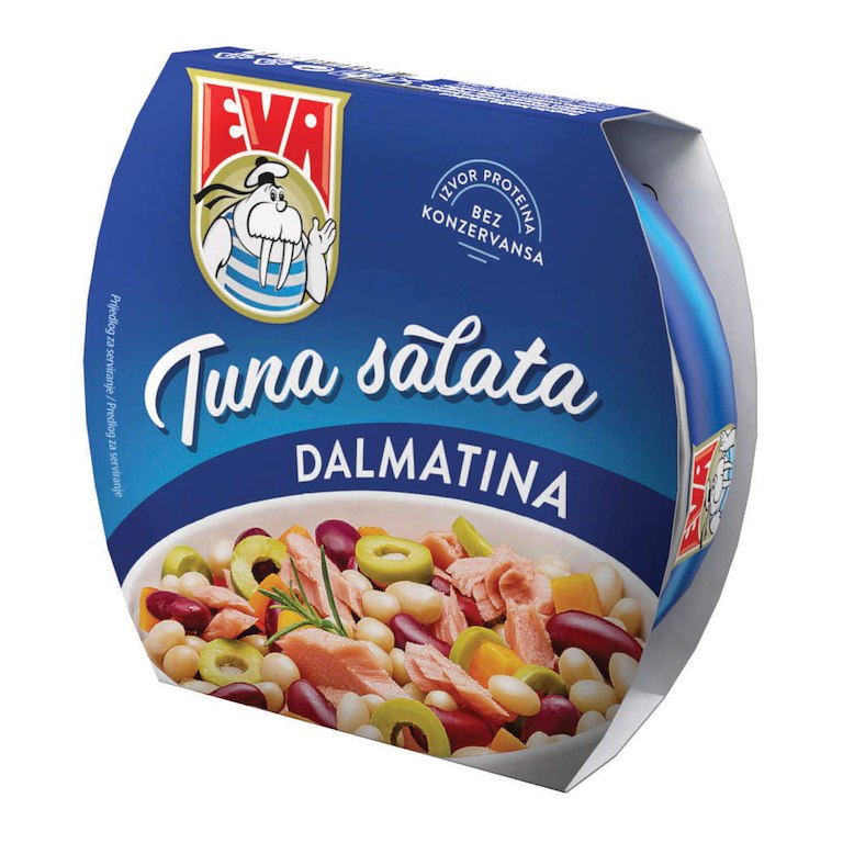 Salata tuna dalmatinska 160g Eva