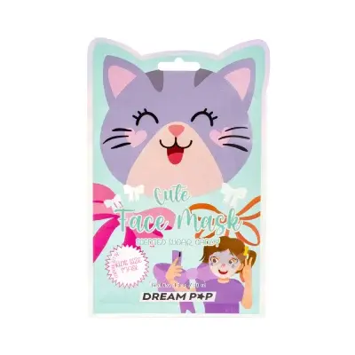 Tri Coastal Design Group S.R.L Maska za lice, Dream Pop, Cat