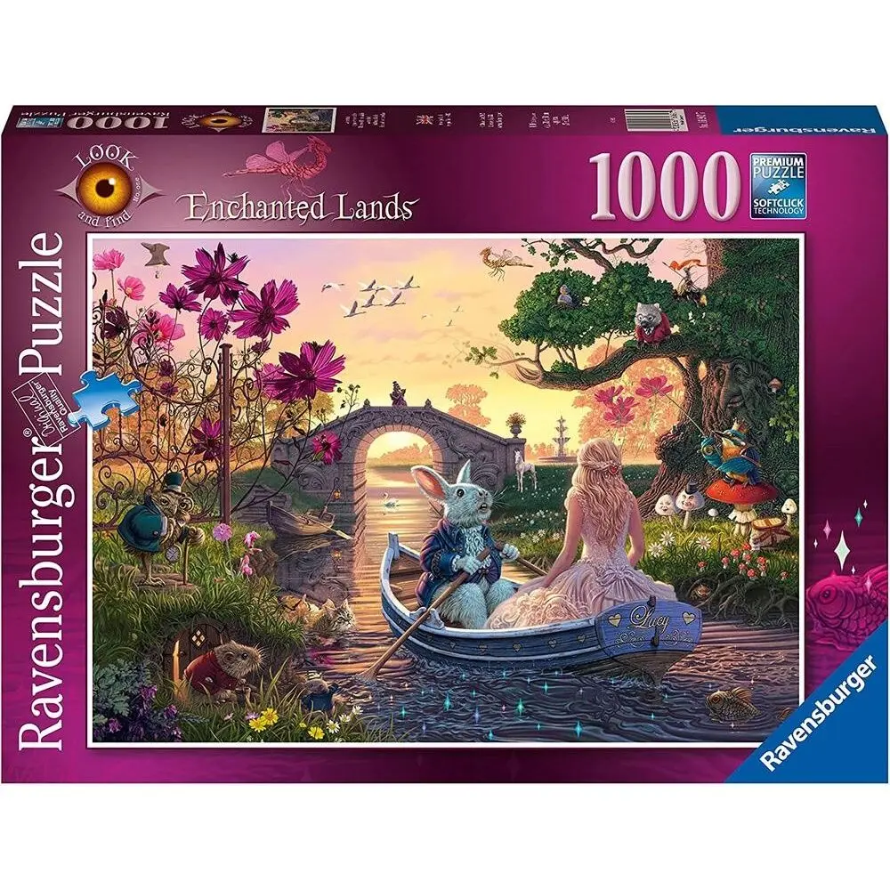 Ravensburger Slagalica Pronađi i otkrij: Začarane zemlje