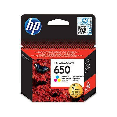 SUP HP INK CZ102AE Tri-colour No.650