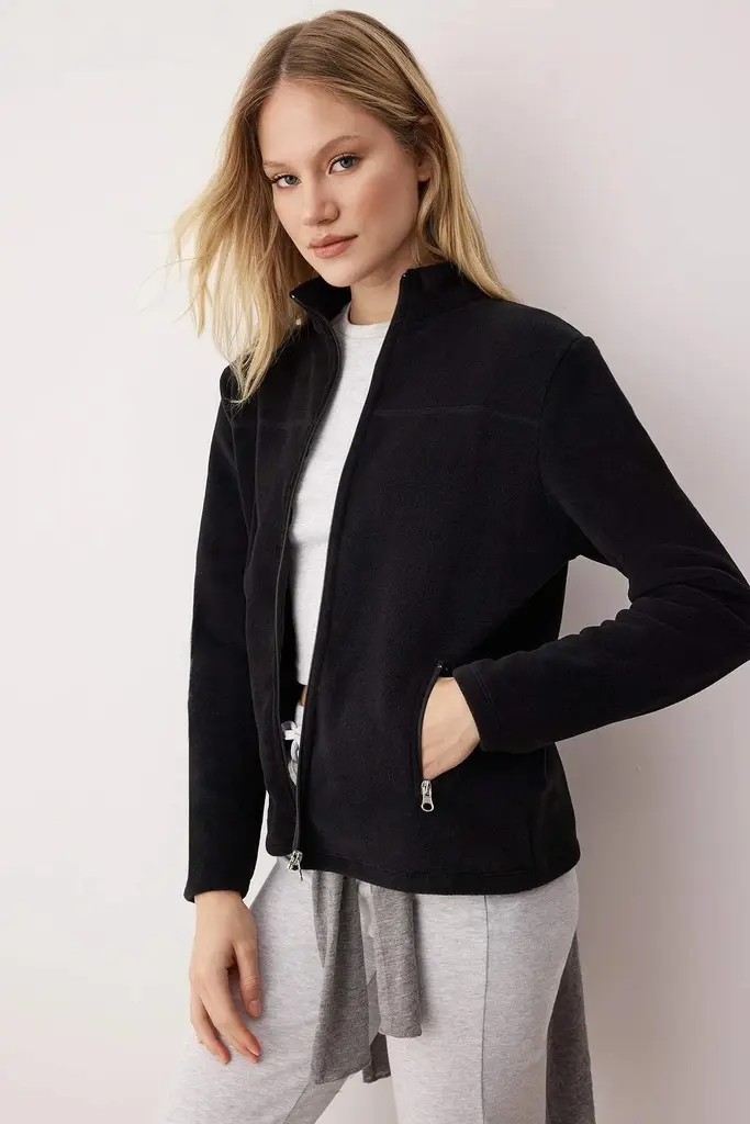 Trendyol Milla ženski duks Twoaw26Sw00005, Crna