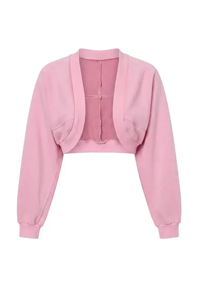 Trendyol ženski duks Twoaw27Sw00027, svetlo roze