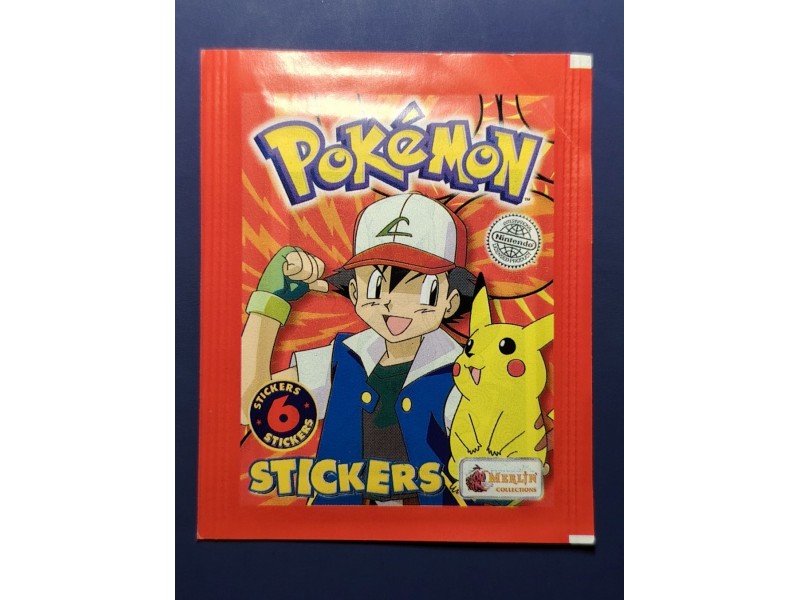 POKEMON 1999 merlin topps puna kesica
