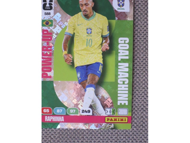 PANINI FIFA WORLD CUP 2026 RAPHINHA ADRENALYN XL 588