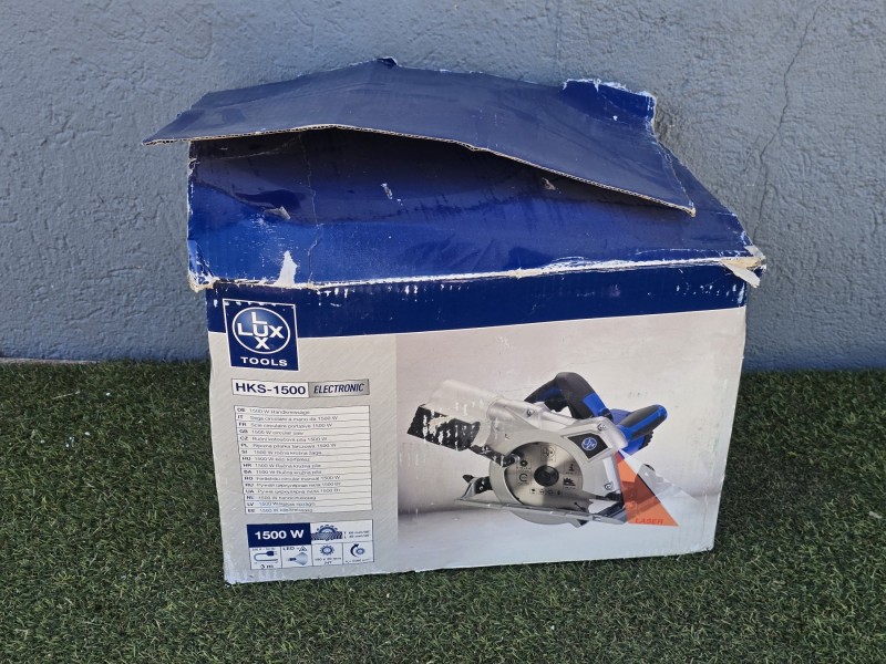 LUX-TOOLS HKS-1500 električna ručna kružna testera 1500