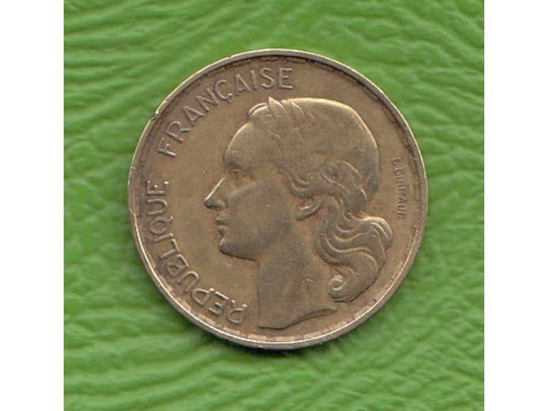 FRANCUSKA.20.FRANCS.1953.B.