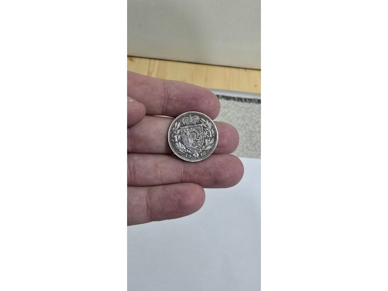 1 kruna Linhenštajn 1910 - srebrnjak * retkooo