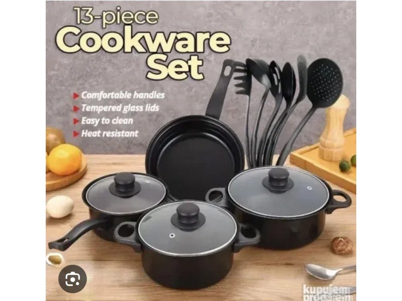 Set šerpi od 13 delova !