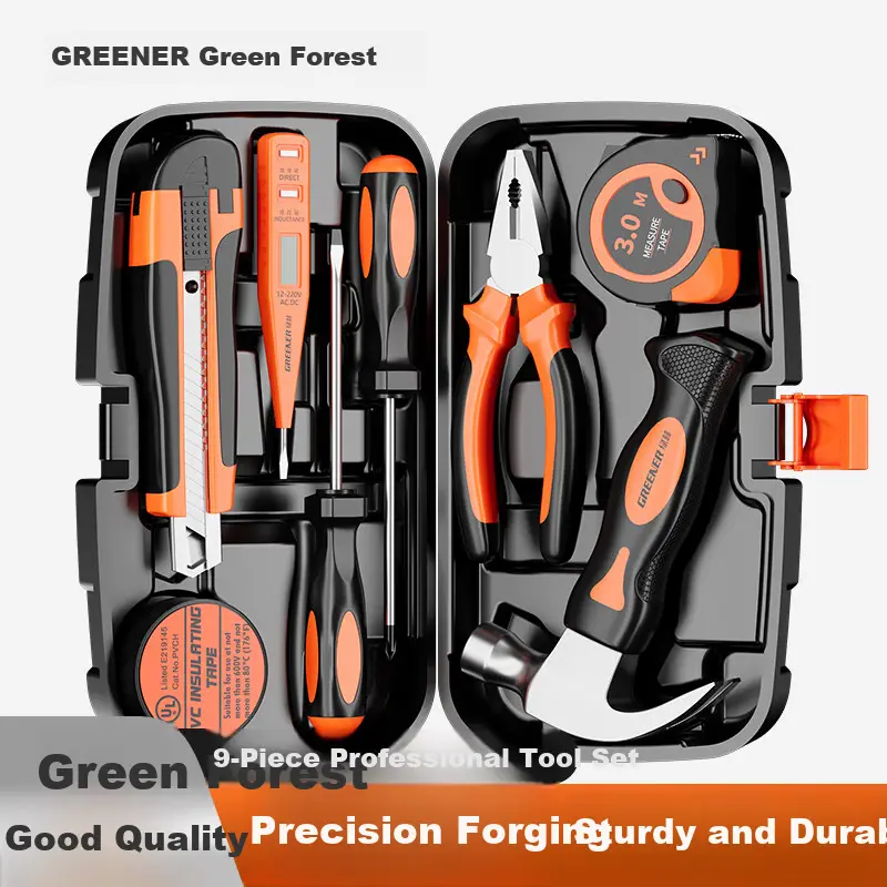 Greener Set alata DE2191, 9 Komada