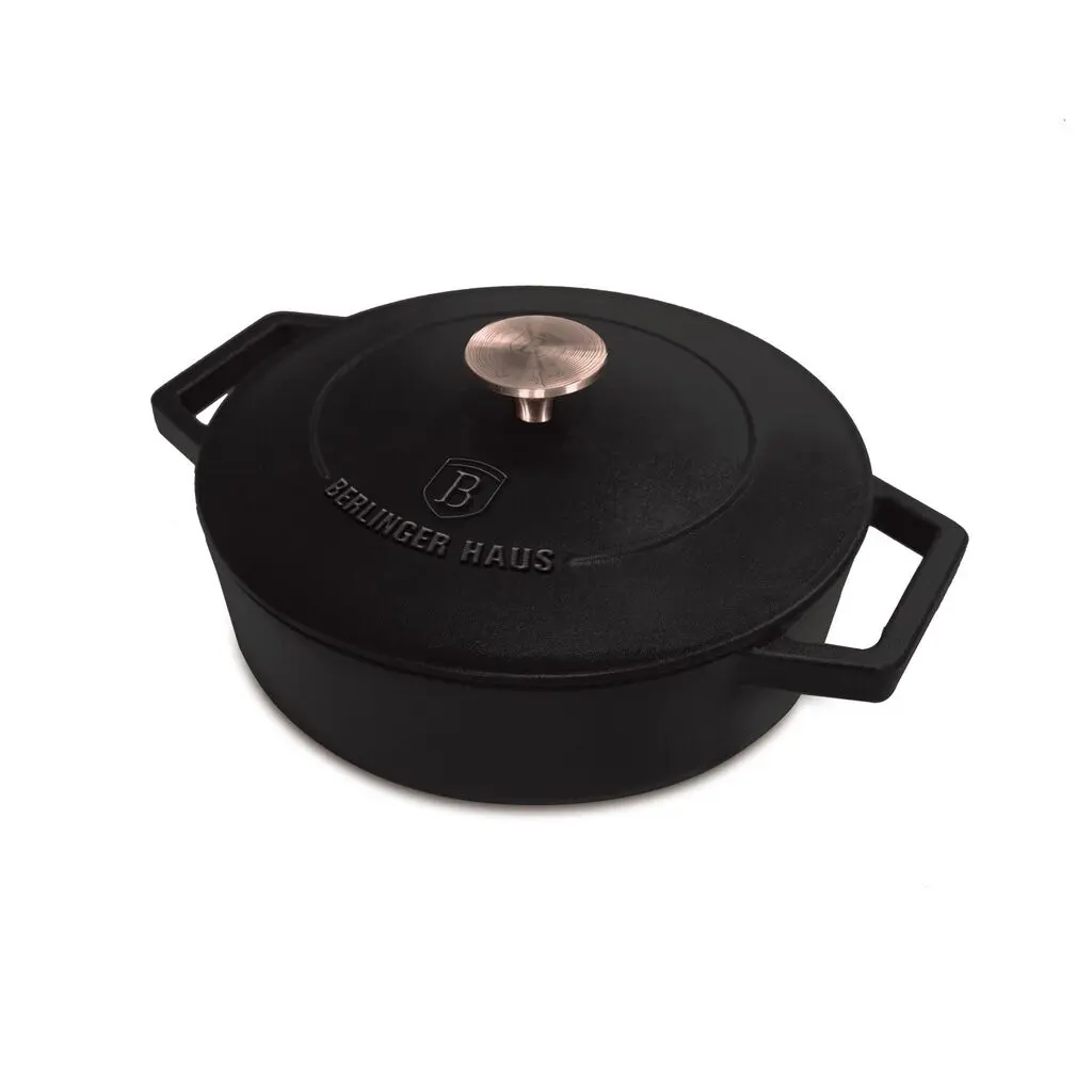 Berlinger Haus Plitka šerpa Black Rose, 26 cm, Crna