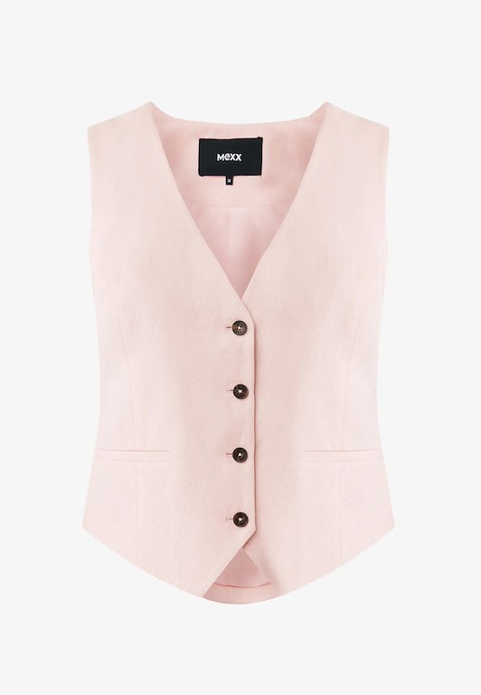 Mexx Ženski prsluk MF006001161W, Regular, Svetloroze