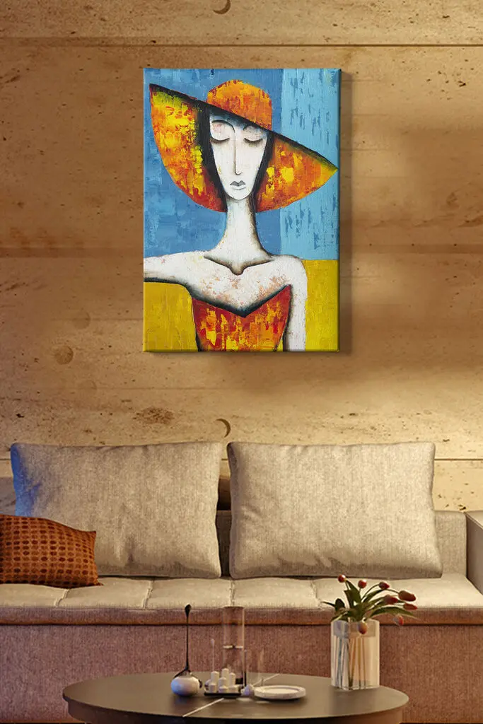 Wallity Slika Kanvas Tablo-238, 50x70 cm