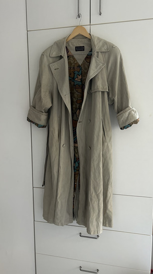 TRENCH MANTIL  DINASTY,cream