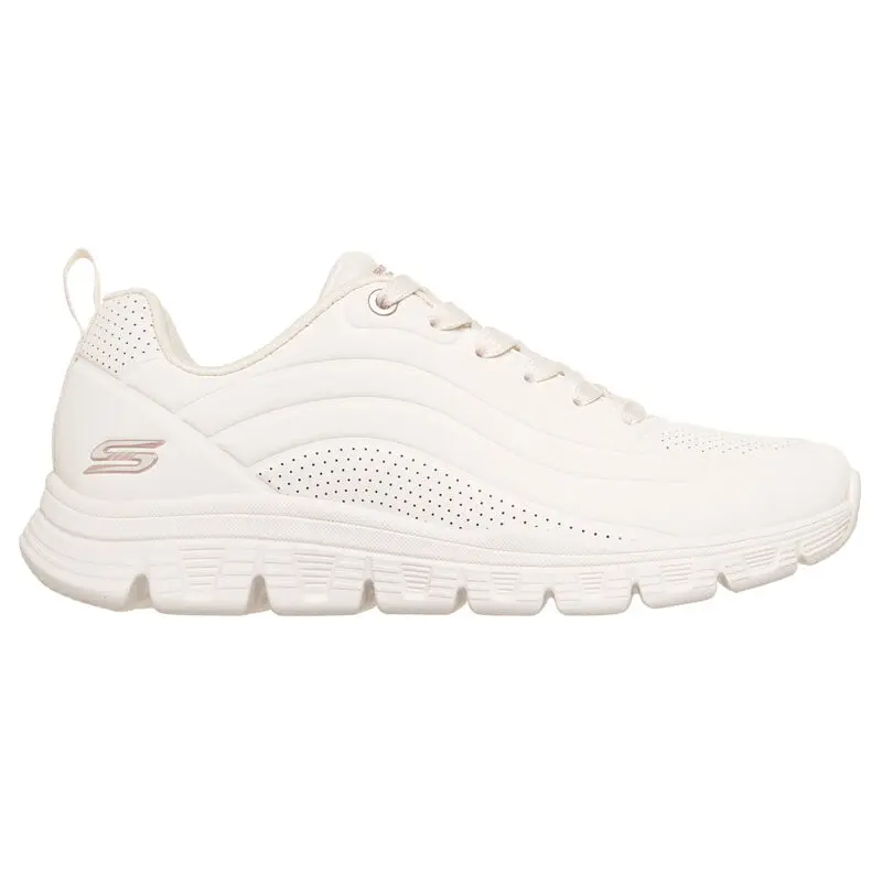 Skechers Ženske patike Bobs B Flex Hi, Bele