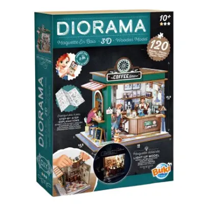 Diorama, Buki, Coffee, 120 pcs
