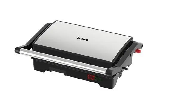 Fuego Kontakt gril GTFG750WINXB, 750W, Nelepljiva ploča, Crno-sivi
