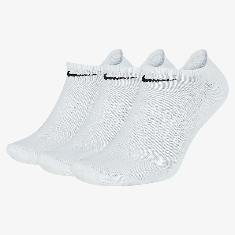 Nike Čarape NS SX7673-100, 3 para, Bele
