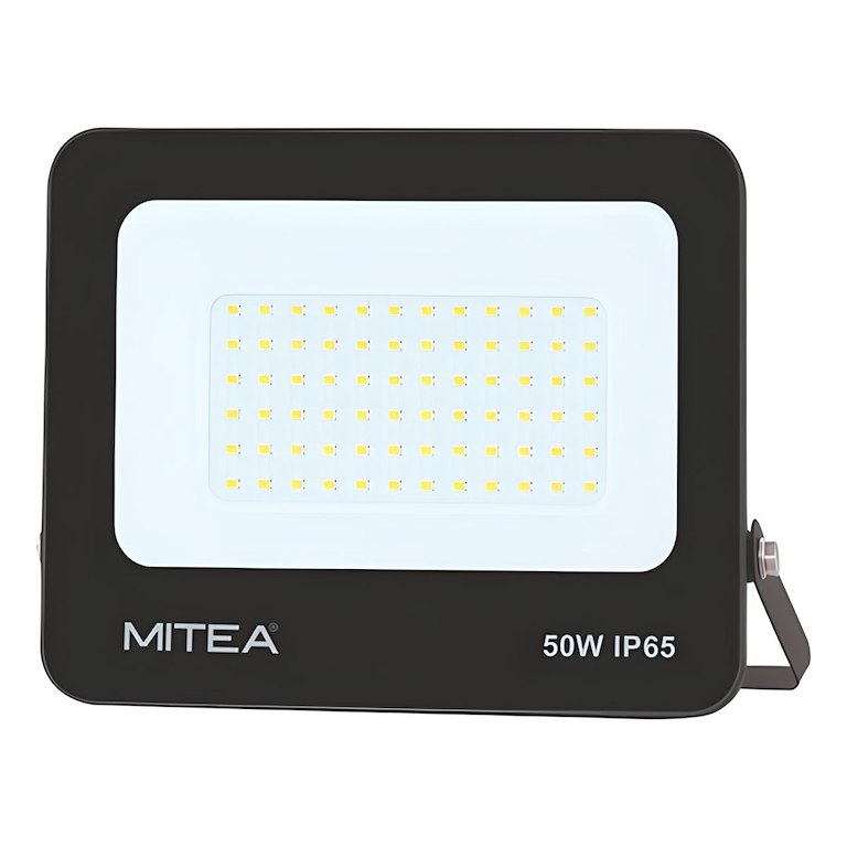 Mitea M480050-C6 ECO LED reflektor 50 W 4000 K, crni, IP65