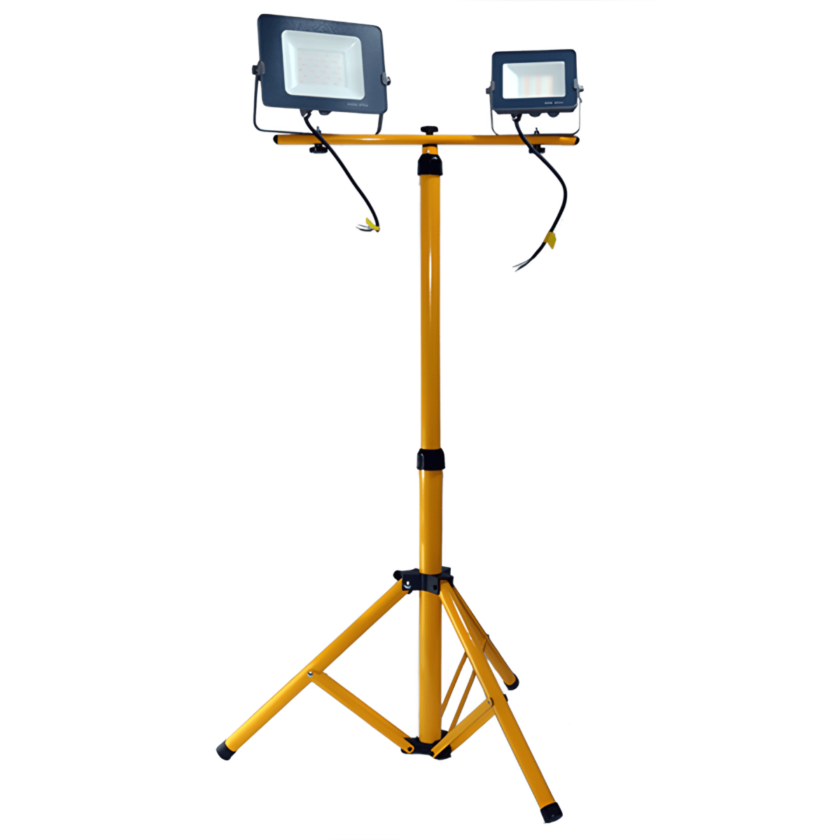 Mitea tripod stalak za dva LED reflektora, metalni, visina od 610 do 1550 mm