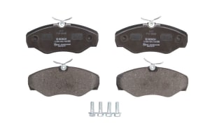 Komplet pločica, disk-kočnica BOSCH napred NISSAN PRIMASTAR; OPEL VIVARO A; RENAULT ESPACE III, TRAFIC II 1.9D-3.0 80-190 10.98-