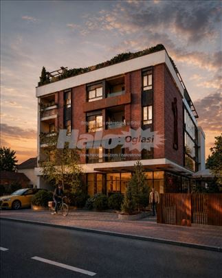 Trosoban stan 76,55m2, Vojvode Stepe NOV