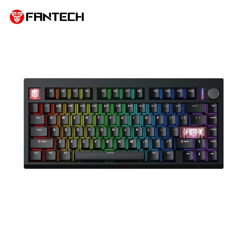 Fantech Gejmerska tastatura MK921 Maxfit 8 Wireless, Brown switch, Crna
